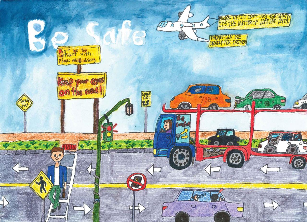 2018 Road Safety Art Contest Winners | FMCSA